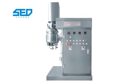 China SED-10RZ Mini Vacuum Emulsifying Mixer 10L Capacity with 2800 RPM Homogenizer for Cosmetics for sale