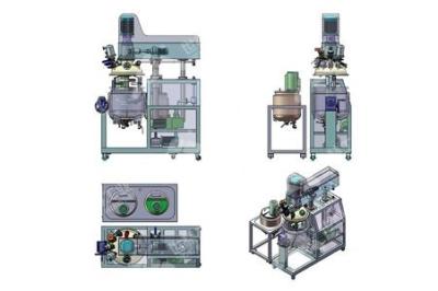 China LTRZ-600 Three Phase Toothpaste Manufacturing Equipment with 600L Capacity and 25kW Power for sale