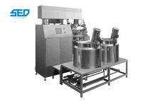 China 500L Vacuum Emulsifying Machine with 7.5kW Homogenizer for Ointment Cream Lotion Production for sale