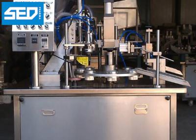 China Semi Automatic Tube Filling and Sealing Machine for Plastic Laminated Tubes Φ16-50mm, 25-30 Pcs/Min for sale