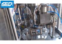 China Semi Automatic Tube Filling and Sealing Machine for Plastic Laminated Tubes Φ16-50mm, 25-30 Pcs/Min for sale