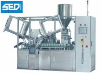 China SED-100RG Industrial Automatic Tube Filling Sealing Machine 80-120 Tubes/Min 3-250ml Capacity for sale