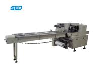 China SED-260ZB Horizontal Packaging Machine 680kg Weight 260mm Film Width for Biscuit Bread Snack Production for sale