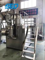 China Touch Screen Pharmaceutical Granulator 600L Capacity with 30kW Mixing Power and 50-3000rpm Speed Range for sale