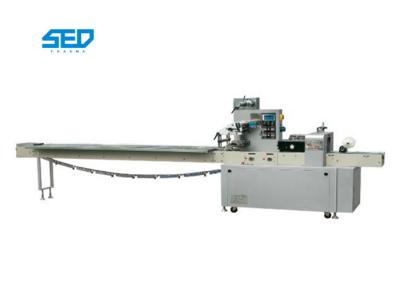 China SED-400ZB Stainless Steel 304 Servo Motor Automatic Packing Machine for IV Infusion Bags 30-100 Bags/Min 400mm Film Width for sale
