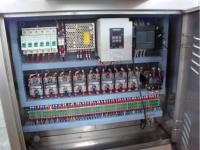 China SED-400ZB Stainless Steel 304 Servo Motor Automatic Packing Machine for IV Infusion Bags 30-100 Bags/Min 400mm Film Width for sale