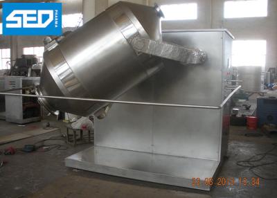 China Automatic 3D Dry Powder Blender Equipment 800L Capacity SED-1000SH Model with 7.5kW Motor for sale