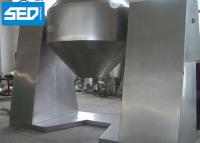 China SS Material Dry Powder Mixer Machine Double Cone Blender 300L Capacity 2kW Power CE Certified for sale
