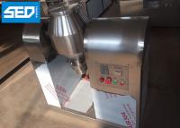 China Stainless Steel Double Cone Blender 50L Capacity 0.75kW Dry Powder Mixing Equipment for Industrial Use for sale