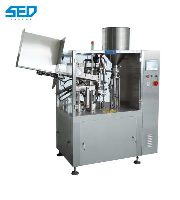 China SED-80RG Automatic Plastic Tube Filling and Sealing Machine 75/min Speed 3-240ml Capacity for sale
