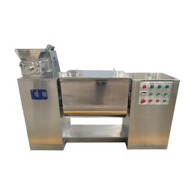 China 150L Dry Powder Horizontal Ribbon Mixing Machine for Pharmaceutical Industry with 2.2kW Motor and GMP Compliance for sale