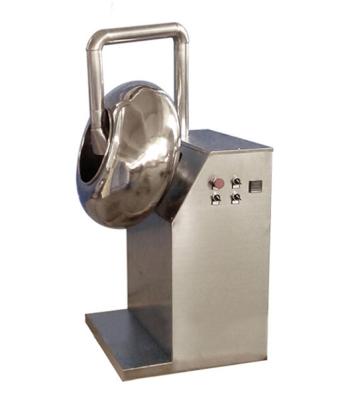 China JB300 Compact Thin Film Coating Machine with 300mm Pan Diameter and 2kg Capacity for Pharmaceutical Tablets for sale