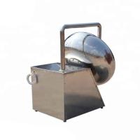 China Mini Sugar Coating Machine 300-1000mm Pan Diameter for Pharmaceutical Nut Coating for sale