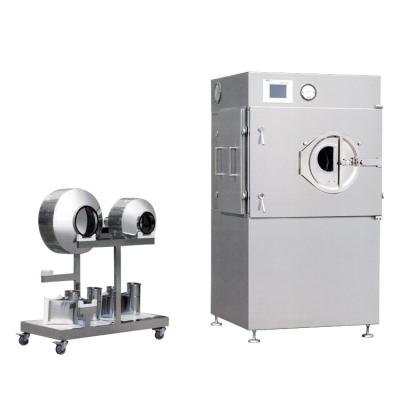 China Medical High Capacity Automatic Tablet Pill Coating Machine 40kg Load PLC Control for sale