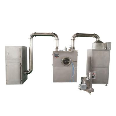 China Stainless Steel Auto Coater Tablet Coating Machine 300kg Batch Capacity with 1500mm Pan Diameter for sale