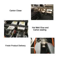 China Fully Automatic Horizontal Cartoning Machine 30-100 boxes/min for Ampoules Vials Syringes 3100mm Length for sale