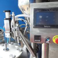 China Semi Automatic Tube Filling Sealing Machine 8-250ml for High Viscosity Liquid Aluminum Tube for sale