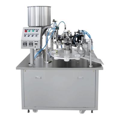 China Powerrig FWJ-L60 Aluminum Tube Filling and Sealing Machine - 50-80 Tubes/Min Capacity, 5-300ml Volume Range for sale