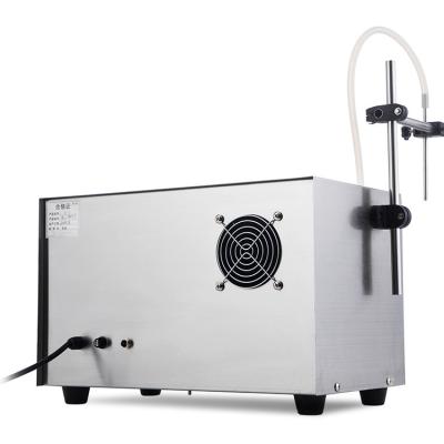 China Semi-Automatic Essential Oil Liquid Filling Machine 220V 80W with ±2% Accuracy for 5-5000ml Containers for sale