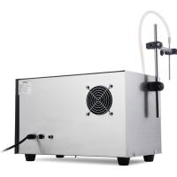 China 80W 220V Semi-Automatic Liquid Filling Machine with 5-5000ml Capacity for Cosmetics and Pharmaceuticals for sale