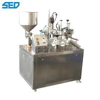 China Automatic Hose Filling and Sealing Machine for Soft Tubes 10-50 Tubes/Min with 1000×600×1700mm Dimensions for sale