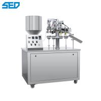 China 220V 50Hz Semi-Automatic Tube Filling Machine for Pharmaceuticals | 5-180ml Capacity, 10-50 Tubes/Min for sale