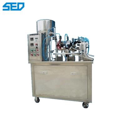 China Automatic Hose Plastic Bottle Filling Machine 220V 50ml 200ml for Cosmetic Pharmaceutical for sale