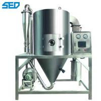China Industrial Centrifugal Powder Spray Drying Machine with 25000 RPM Speed and 2000 kg/h Evaporation Capacity for sale