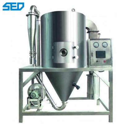 China Industrial Centrifugal Powder Spray Drying Machine with 25000 RPM Speed and 2000 kg/h Evaporation Capacity for sale
