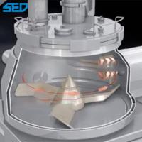 China High Speed Wet Mix Granulator Machine 12-400L Capacity for Pharmaceutical & Chemical Industries for sale