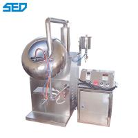 China High Efficiency Automatic Tablet Film Coating Machine 600mm 15kg Capacity for sale