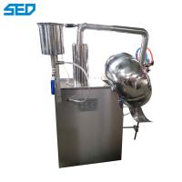 China High Efficiency Automatic Tablet Film Coating Machine 600mm 15kg Capacity for sale
