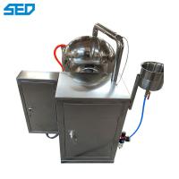 China High Efficiency Automatic Tablet Film Coating Machine 600mm 15kg Capacity for sale