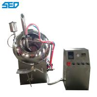 China High Efficiency Automatic Tablet Film Coating Machine 600mm 15kg Capacity for sale