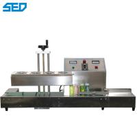China Aluminum Foil Induction Sealing Machine 1800W 600 Bottles Per Hour Bottle Cap Sealer for sale