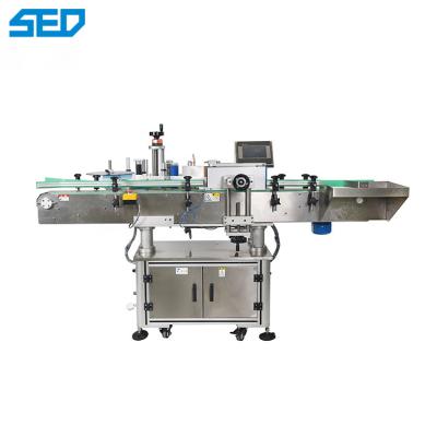 China Automatic Round Bottle Labeling Machine 700W 185kg for Food Glass PET Plastic Jars for sale