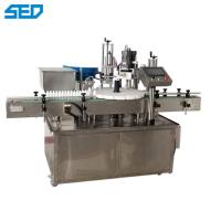 China Automatic Rotary Vial Filling Capping Machine 5-50ml 30-60 BPM for sale