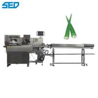 China Automatic Pillow Type Food Packaging Sealing Machine for Vegetables 10-60 pcs/min 3800mm Length for sale