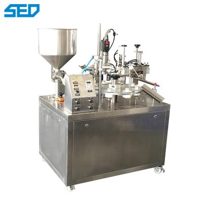 China Automatic Toothpaste Filling and Sealing Machine 2-150g Capacity 10-50 Tubes per Minute for sale