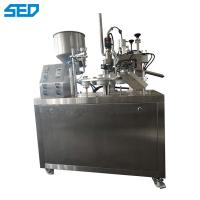 China Automatic Toothpaste Filling and Sealing Machine 2-150g Capacity 10-50 Tubes per Minute for sale