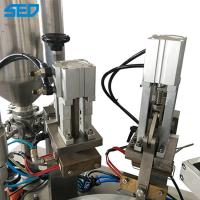 China Automatic Toothpaste Filling and Sealing Machine 2-150g Capacity 10-50 Tubes per Minute for sale