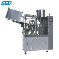 China SED-80RG-A Semi Automatic Tube Filling Sealing Machine 220V 50Hz 60 pcs/min for sale