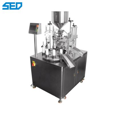 China Automatic Plastic Hose Filling and Sealing Machine 220V 2000W 20Khz Tube Length 50-250mm for sale