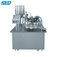 China SED-30RG-A Stainless Steel Automatic Glue Hose Sealing Machine 30-50pcs/min 3-120ml Filling Capacity for sale