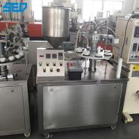 China SED-30RG-A Stainless Steel Automatic Glue Hose Sealing Machine 30-50pcs/min 3-120ml Filling Capacity for sale
