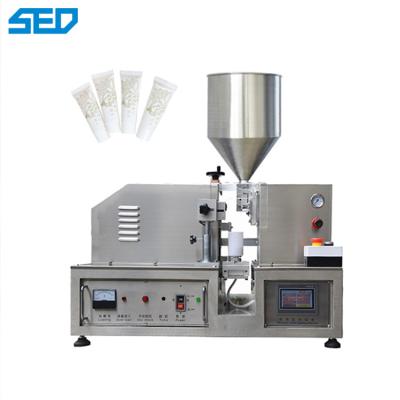 China Aluminum Tube Filling Sealing Machine 1.6kW 220V for Medicine Pharmaceutical Cosmetic for sale