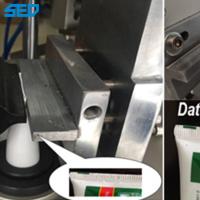 China Aluminum Tube Filling Sealing Machine 1.6kW 220V for Medicine Pharmaceutical Cosmetic for sale