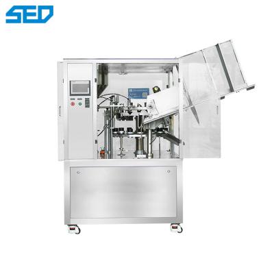 China SED-60RG-A Composite Hose Tube Filling Sealing Machine 10-50mm Diameter 1800-2400 Tubes/H for sale