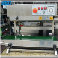 China Continuous Plastic Bag Sealing Machine 220V 600W Automatic Packaging Sealer for sale
