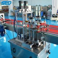China Automatic PET Bottle Capping Machine 20-30bpm 220V Pharmaceutical Machinery for sale